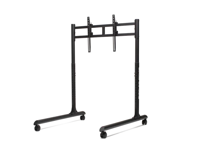 Round Tube Freestanding Single Monitor Stand – Sim Racing Warehouse